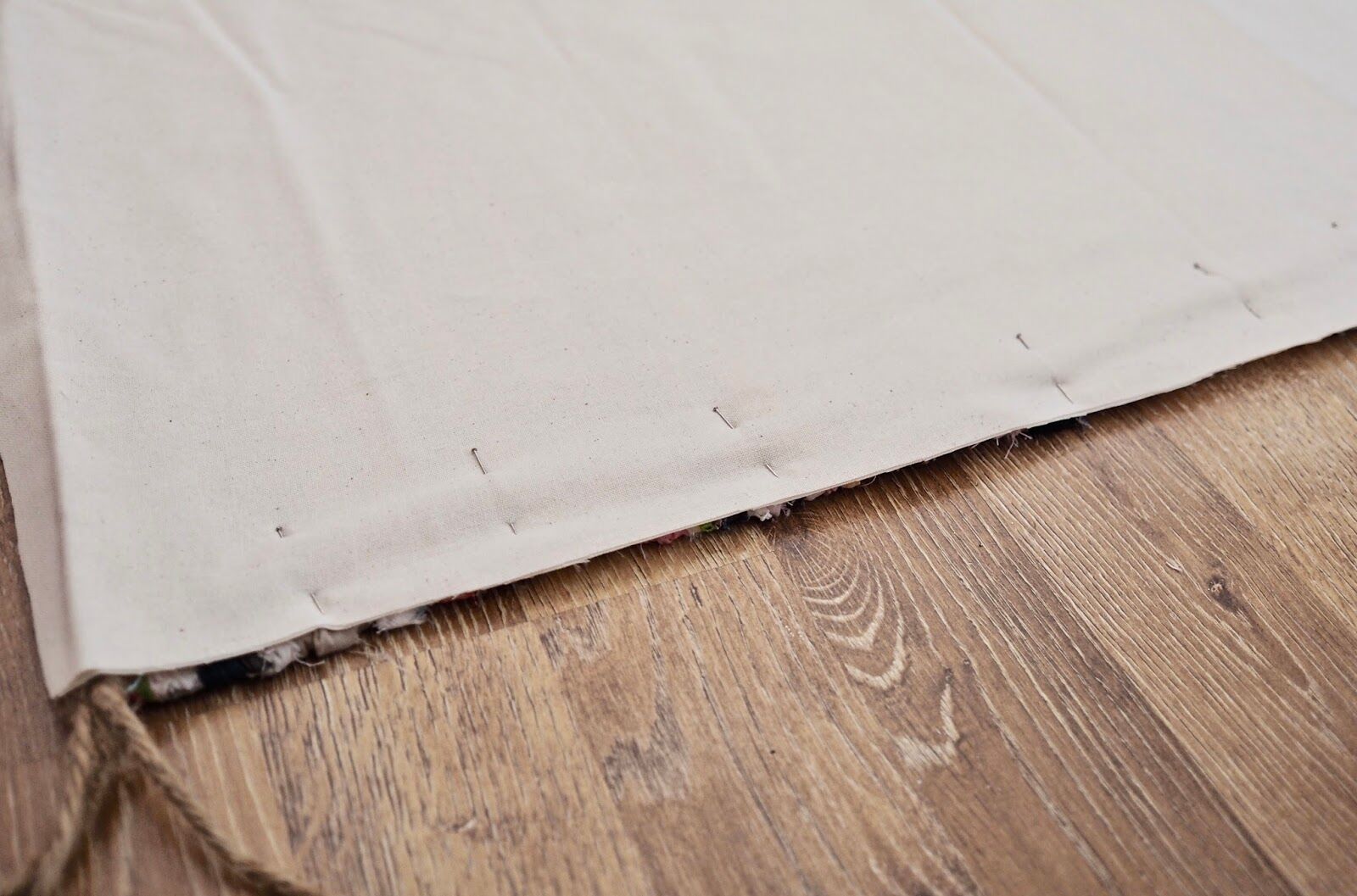 Ikea €6 Tanum Rug Hack, DIY Garden Pillow - Dainty Dress Diaries