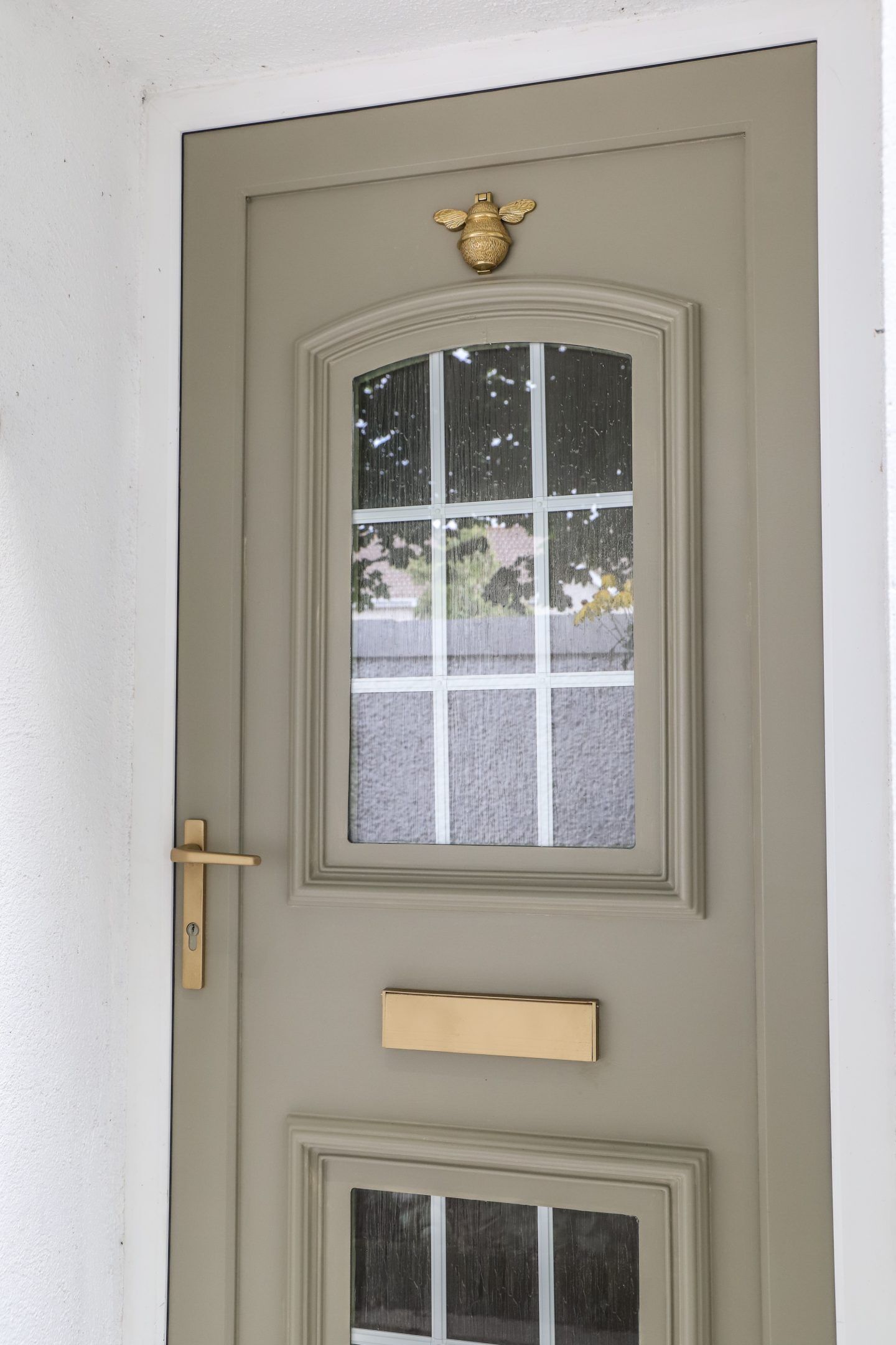 How I painted my UPVC front door Dainty Dress Diaries